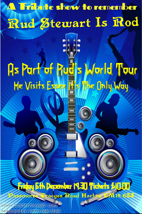 Tribute night | PosterMyWall