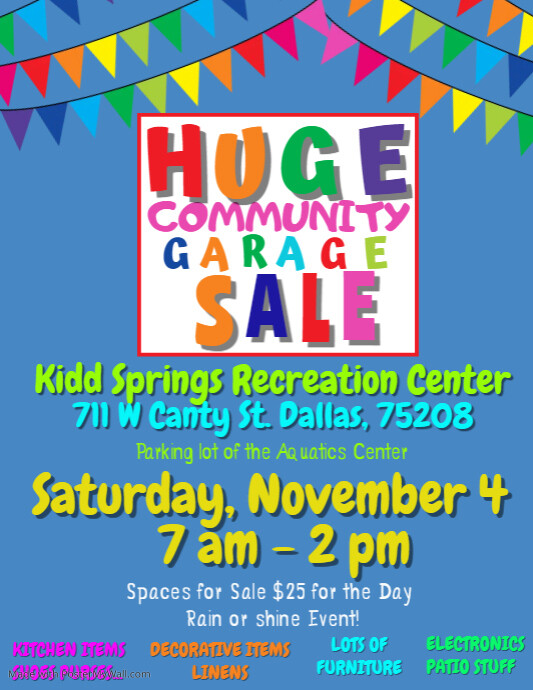 Copy of RUMMAGE SALE 2 | PosterMyWall