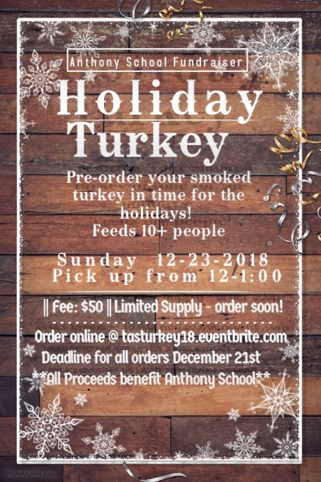 Smoked Turkey Flyer | PosterMyWall