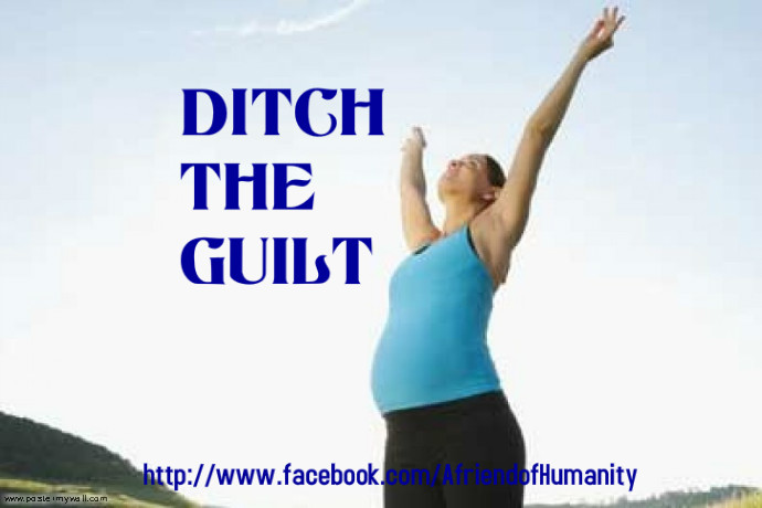 DITCH THE GUILT | PosterMyWall