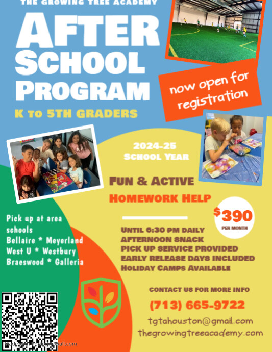 Copy of After School Program Flyer | PosterMyWall