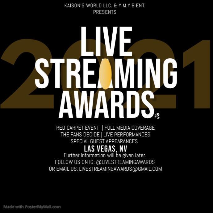 Copy of Golden Globe Awards 2021 Template | PosterMyWall