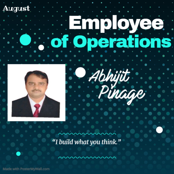 Employee Spotlight Instagram Post | PosterMyWall