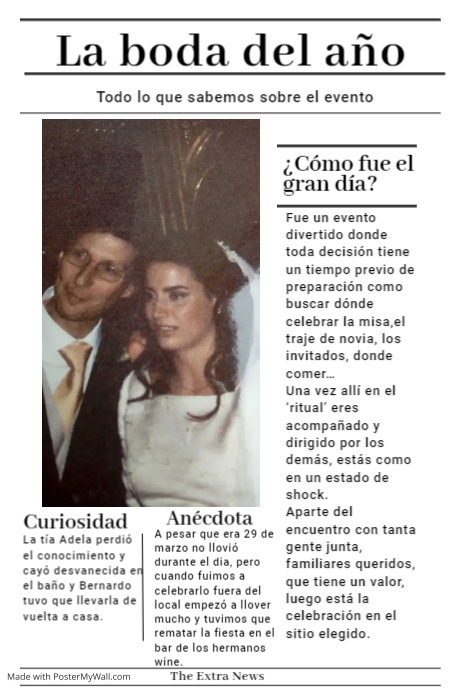 Copy of Copia de Conventional Newspaper Layout | PosterMyWall