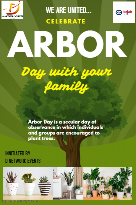 Copy of Arbor Day Celebration Flyer Template | PosterMyWall