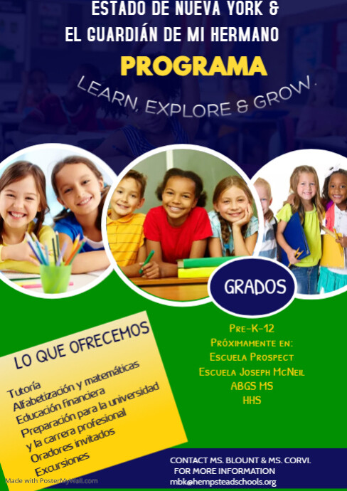 AFTER SCHOOL POSTER TEMPLATE | PosterMyWall