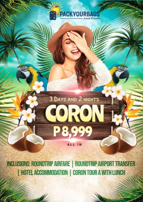 CORON 3D2N PROMO | PosterMyWall