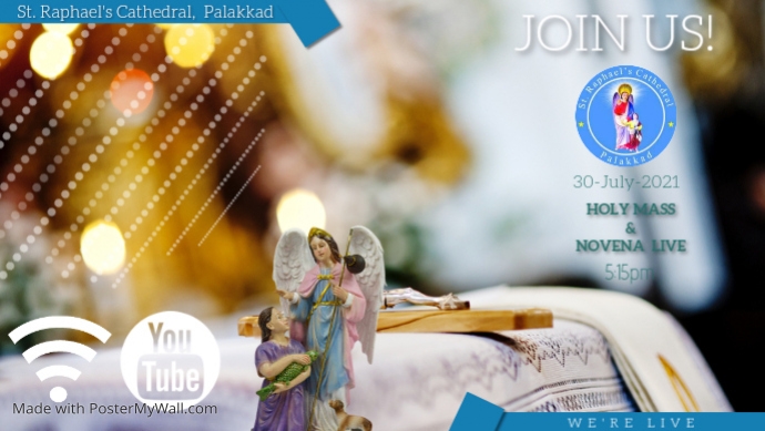 Copy of LIVE BROADCAST EVENT FACEBOOK AD template | PosterMyWall