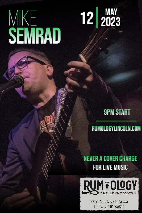 Copy of Mike Semrad Poster | PosterMyWall