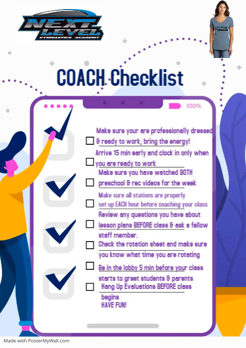 Copy of Checklist | PosterMyWall