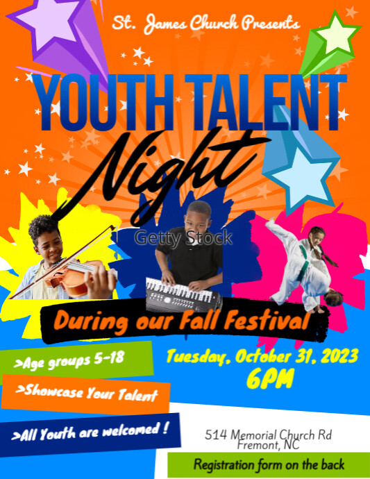 Kids Talent Flyer | PosterMyWall