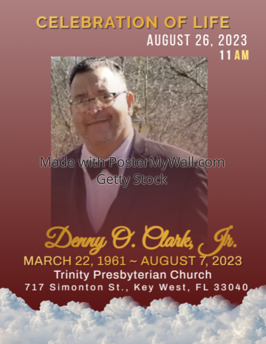 Copy of Funeral Program (2) | PosterMyWall