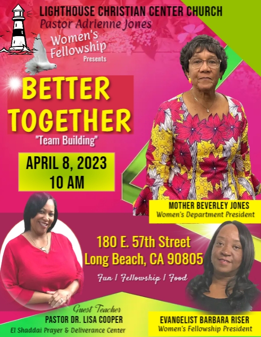 Women's Church Event Conference Template Edit | PosterMyWall