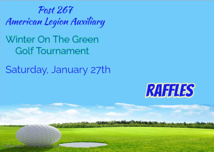 2024 ala golf raffle | PosterMyWall