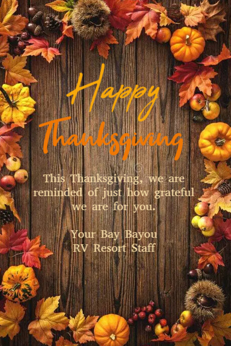 Happy Thanksgiving Poster | PosterMyWall