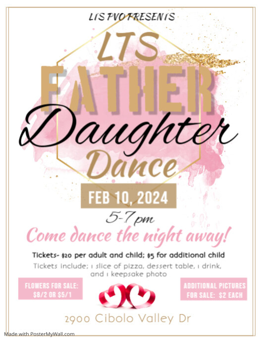 Father Daughter Dance | PosterMyWall