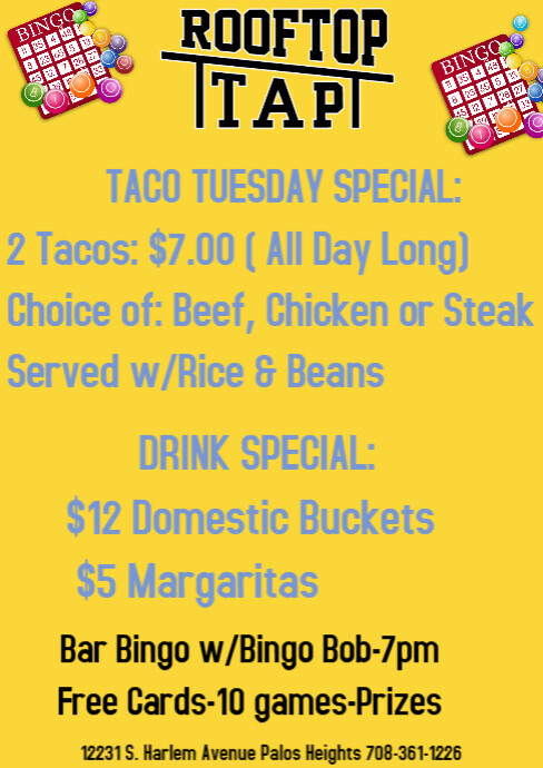 Flyers Bingo spring | PosterMyWall