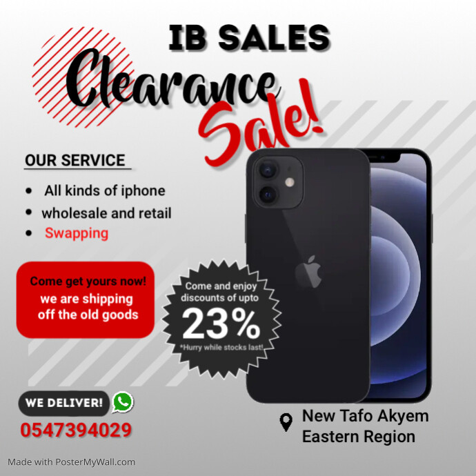 iphone sale | PosterMyWall