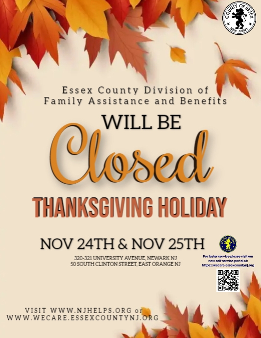 Copy of Copy of THANKSGIVING DAY STORE CLOSED TEMPLATE | PosterMyWall