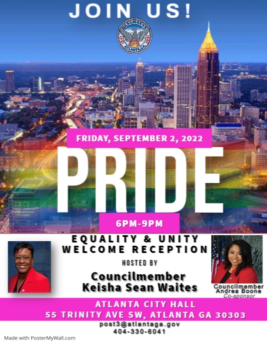 Pride welcome reception_Waites (3) | PosterMyWall