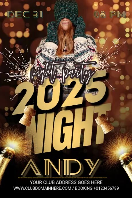 2024 Countdown Party (1) Template | PosterMyWall