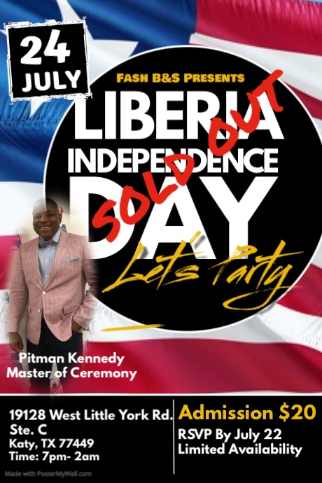 Copy of Liberia Independence Day Poster | PosterMyWall
