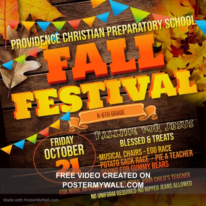 Fall Festival Instagram Video Post | PosterMyWall