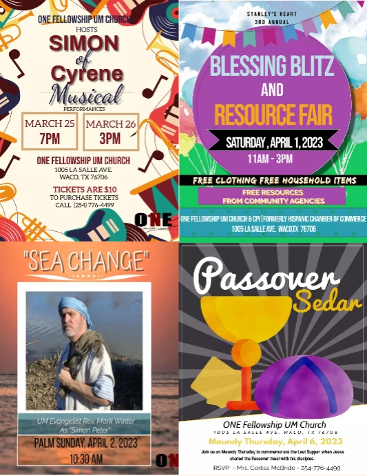 Copy of Upcoming Events | PosterMyWall