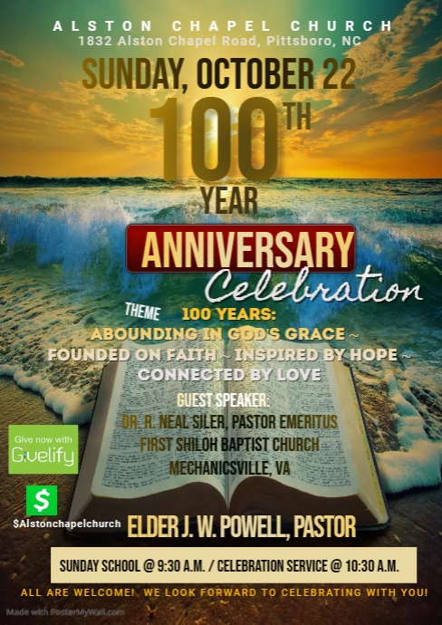 Anniversary celebration flyer | PosterMyWall