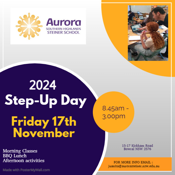 Year 7 2024 Step-Up Day | PosterMyWall