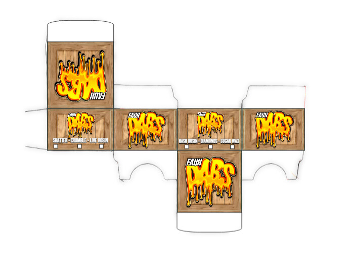 Copy of FAUX DABS Pendy - Box Design (1) | PosterMyWall