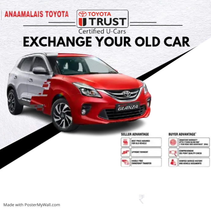 Copy of Car Exchange Offer Promo Template | PosterMyWall