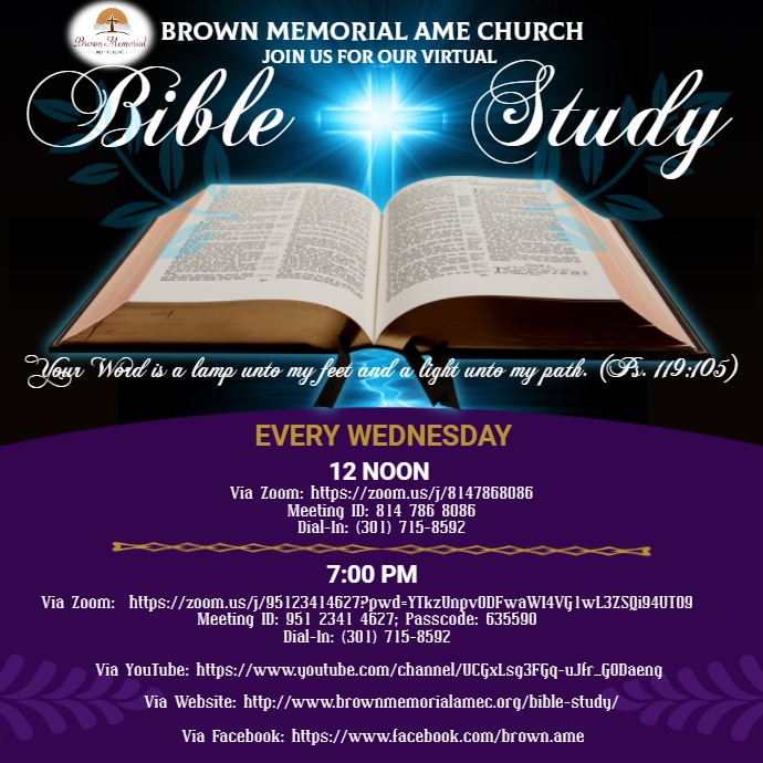 Copy of Copy of BIBLE STUDY BANNER | PosterMyWall