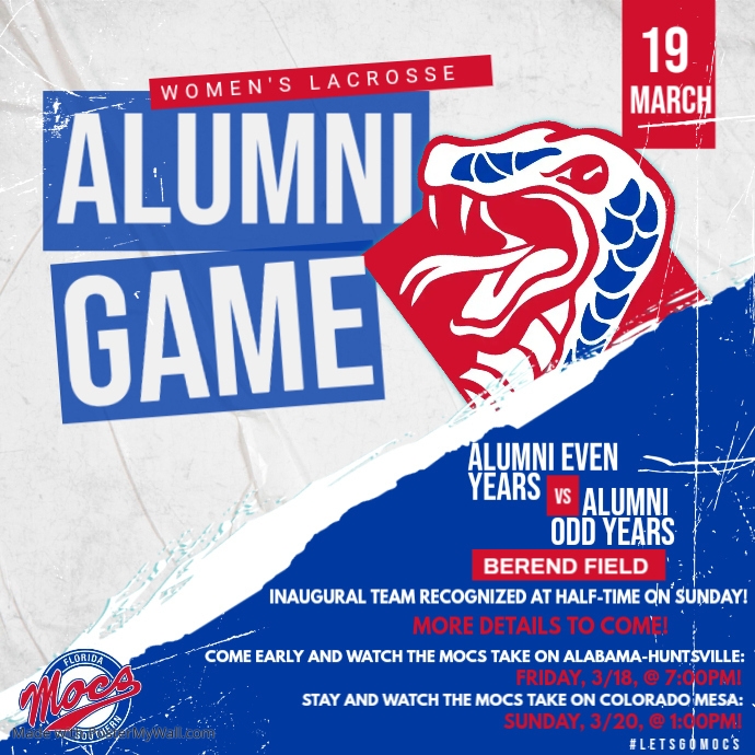 Alumni Game | PosterMyWall