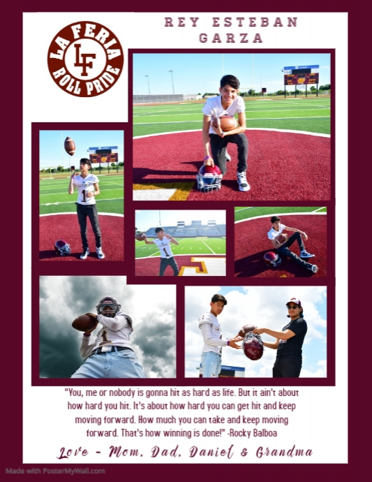 Copy of Copy of Football Collage | PosterMyWall