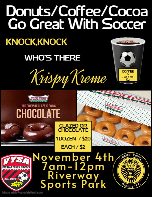 DONUTS DAY FLYER | PosterMyWall