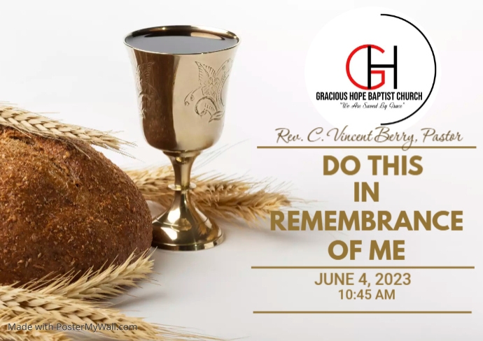 holy communion service | PosterMyWall