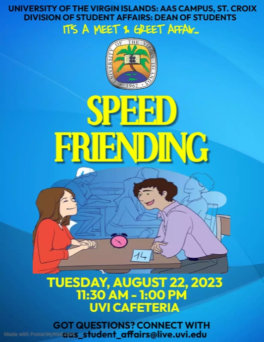Speed Friending Flyer | PosterMyWall