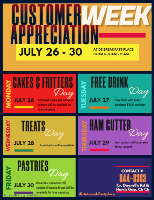 Customer appreciation Flyer | PosterMyWall
