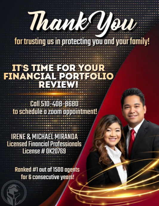 Copy of Annual Review - Irene | PosterMyWall