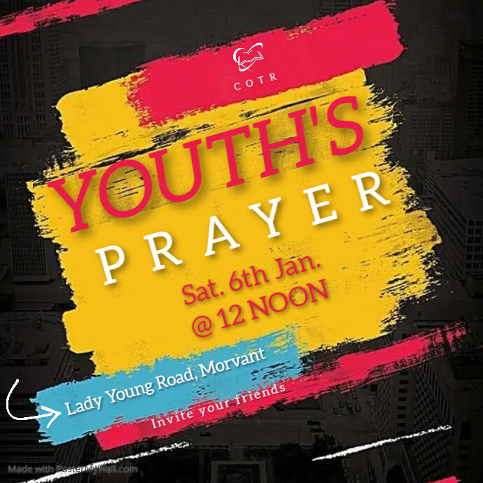 Youth prayer | PosterMyWall