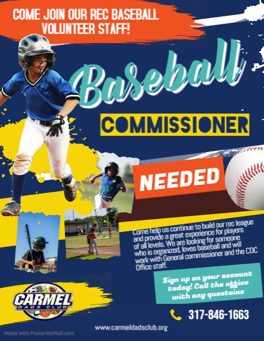 Copy of Baseball Camp Flyer Poster (1) | PosterMyWall