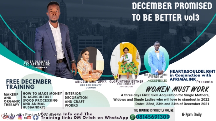 Copy of Business Event | Conference Advert | PosterMyWall