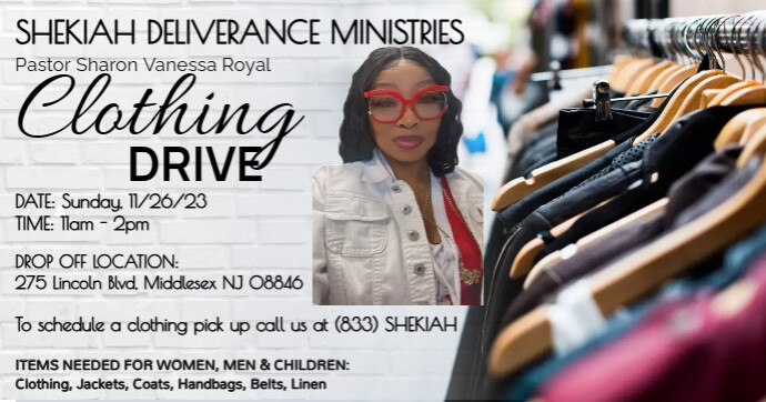 Clothing Drive Event | PosterMyWall