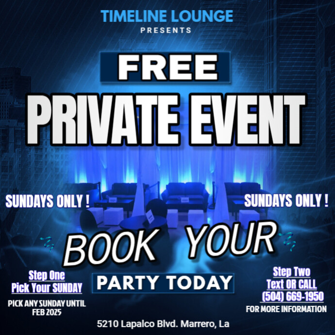 Birthday party invitation template | PosterMyWall