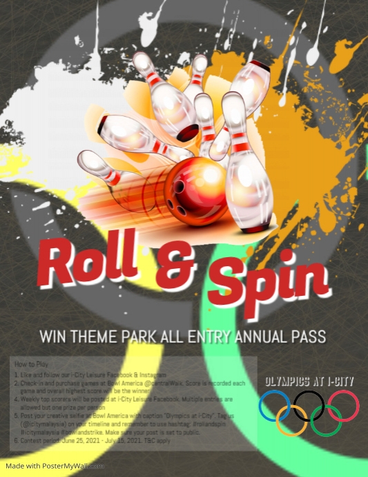 Roll & Spin 2 | PosterMyWall