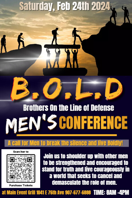 men conference | PosterMyWall