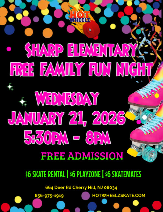 skating party flyer | PosterMyWall