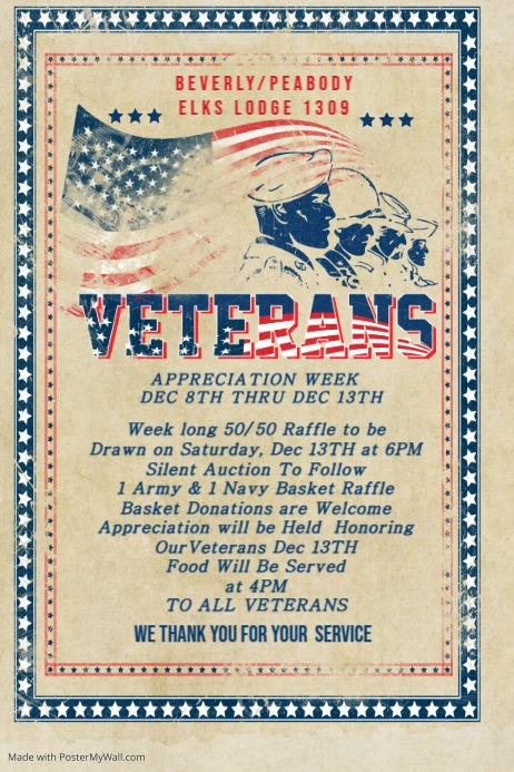 Veterans Day Flyer | PosterMyWall