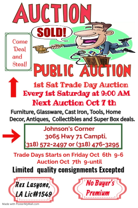 Charity Auction Poster (1) | PosterMyWall